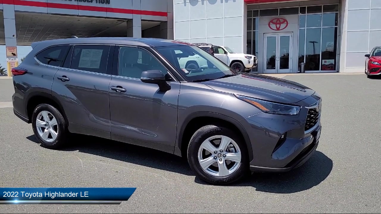 2022 Toyota Highlander Le